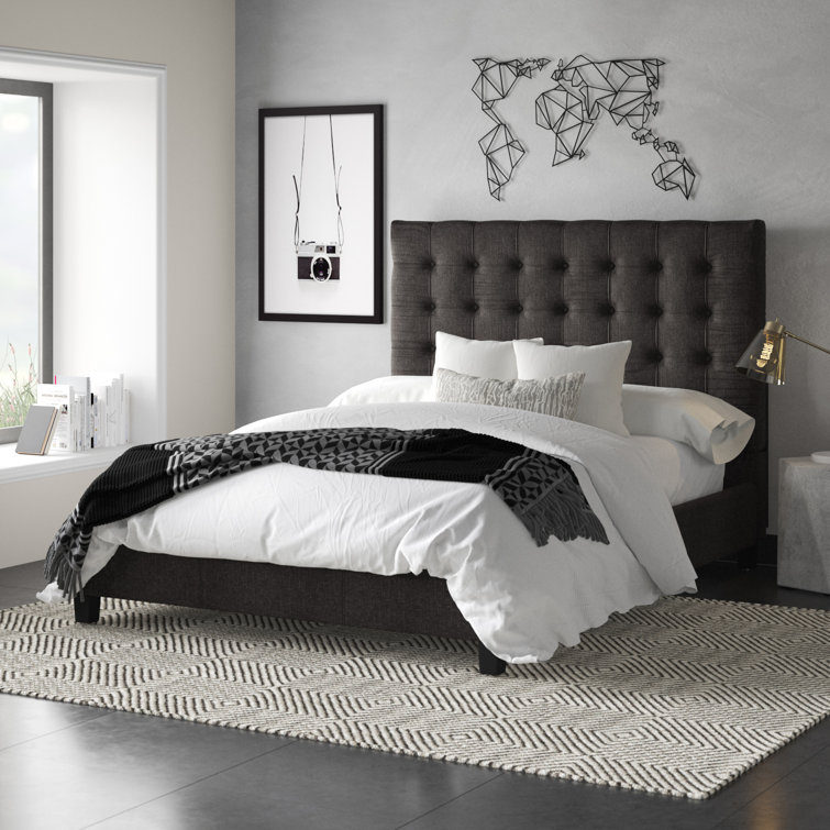 Wayfair boswell upholstered platform bed store